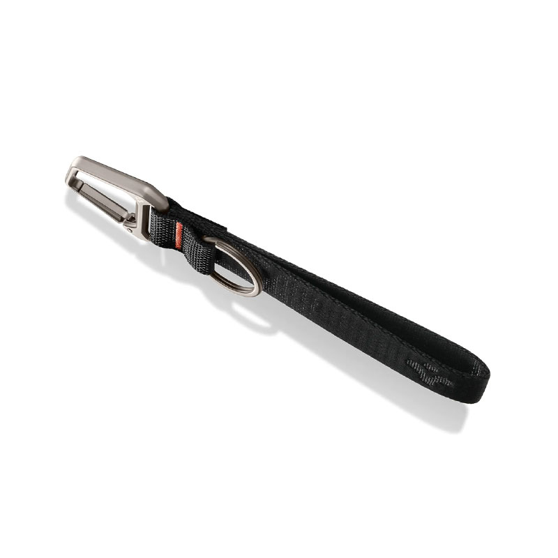 Carabiner Black Strap + Key Ring